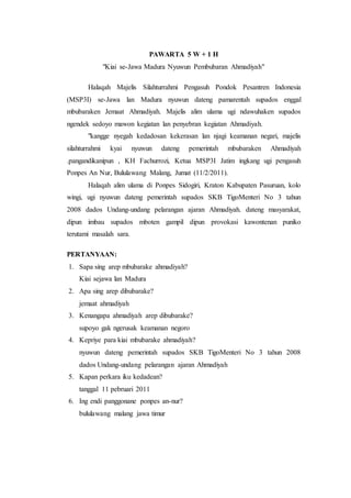 PAWARTA | PDF