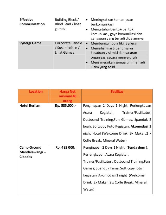 371916319 01-proposal-penawaran-kegiatan-outbound-fix-2-copy-2 | PDF
