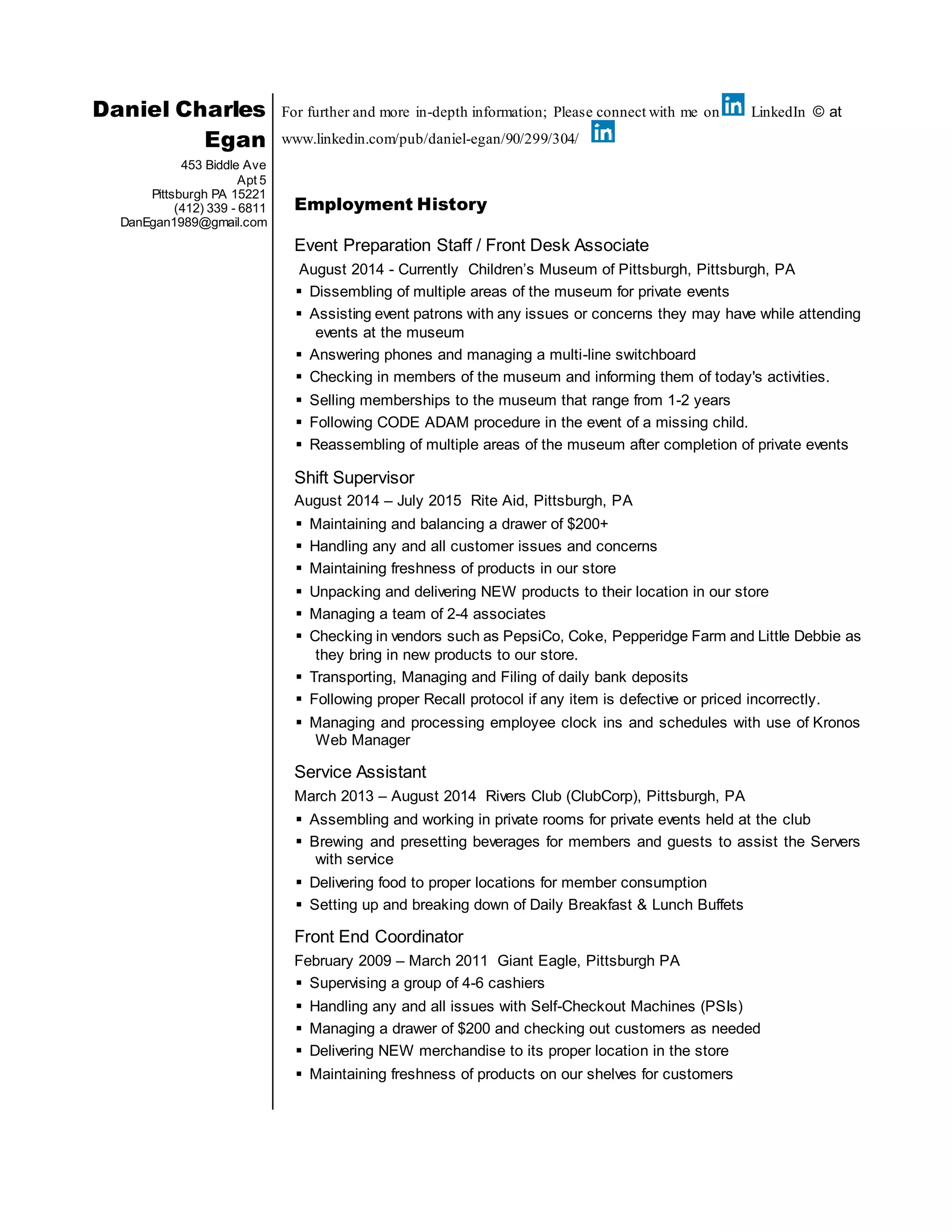 Daniel Charles Egan Resume-1 | DOCX