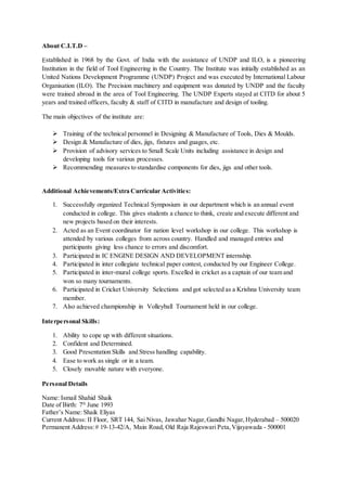 Ismail Shahid Shaik | PDF