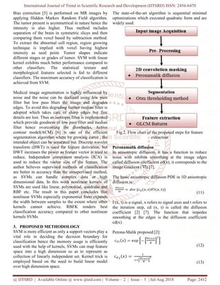 SVM Classifiers at it Bests in Brain Tumor Detection using MR Images | PDF