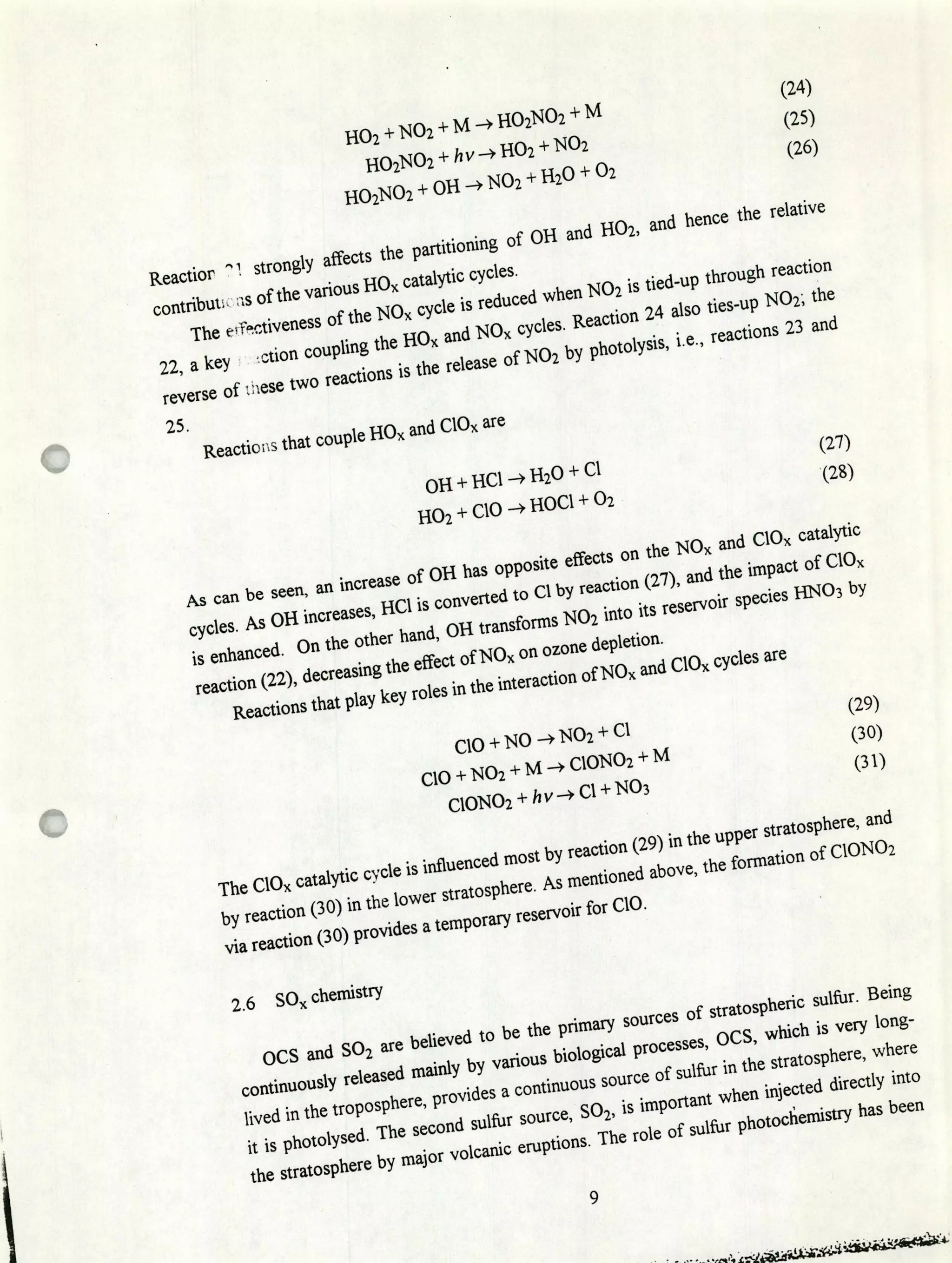 Stratospheric Pollution and Ozone Depletion | PDF
