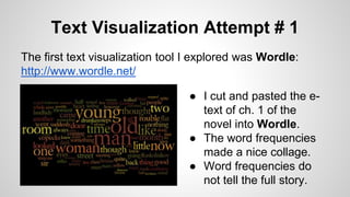 Copy of Crime and Punishment and TextArc | PPT