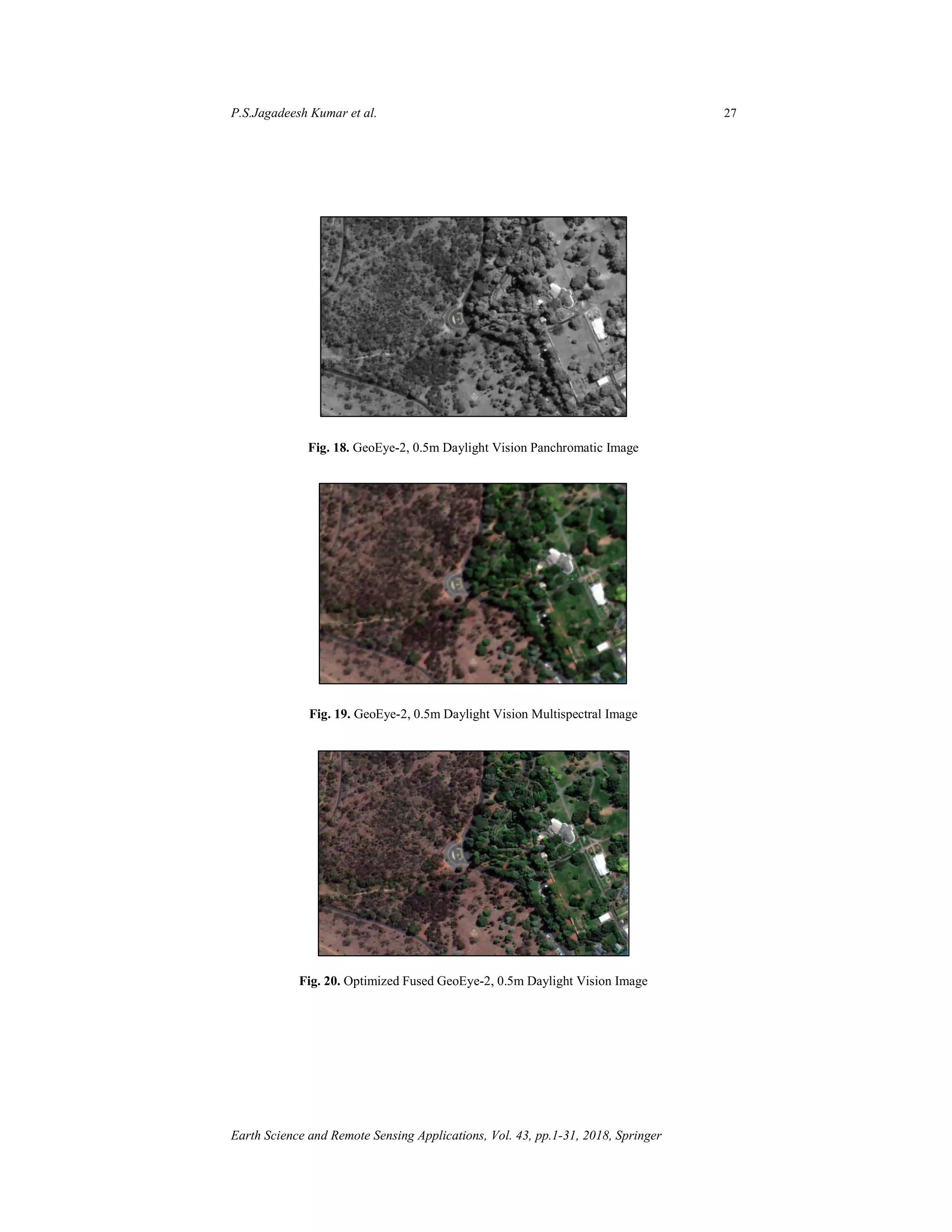 Panchromatic and Multispectral Remote Sensing Image Fusion Using ...