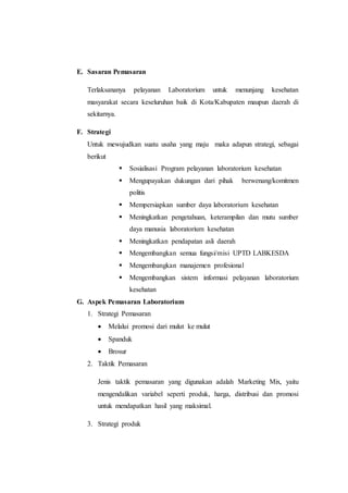 372180619 aspek-pemasaran-laboratorium | DOCX