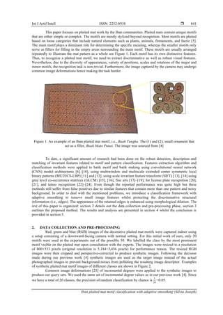 Iban plaited mat motif classification with adaptive smoothing | PDF