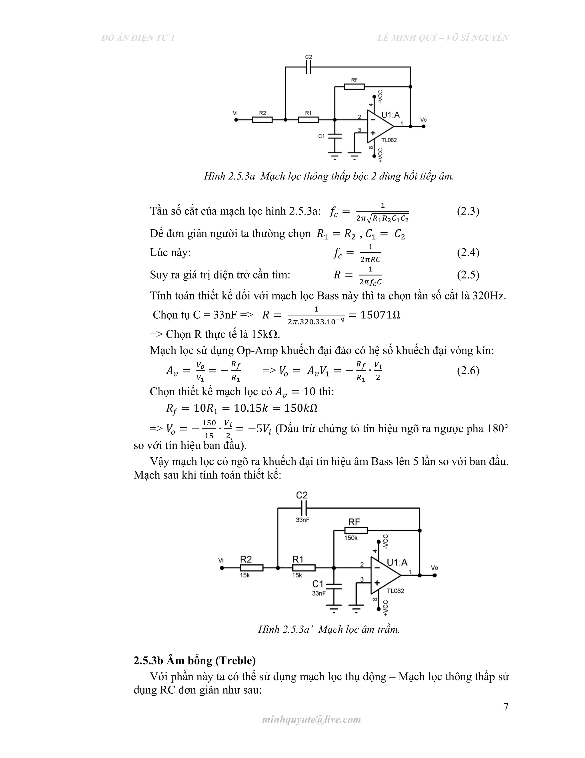 MẠCH KHUẾCH ĐẠI CÔNG SUẤT ÂM THANH TDA2030A File Word (Kèm File PROTEUS) | PDF