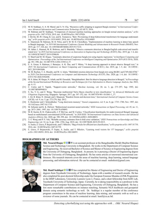 Detecting cyberbullying text using the approaches with machine learning models for the low ...