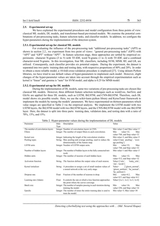 Detecting cyberbullying text using the approaches with machine learning ...