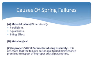 Anuvrat SPRING FAILURE(2015-2016) | PPTX