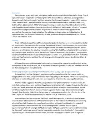 THE WHY AND HOW OF DNA UNLINKING | PDF