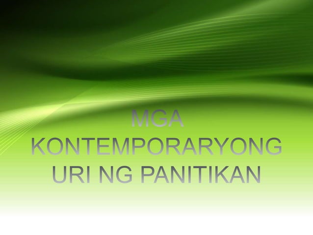 kontemporaryong-panitikan | PPTX