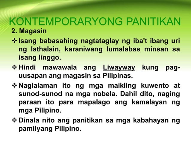 kontemporaryong-panitikan | PPTX