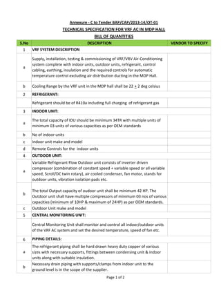 372601839 boq-vrf | PDF