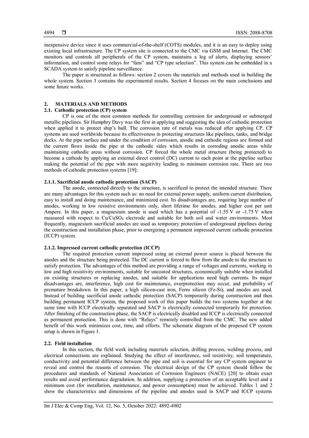 Real-time remote monitoring and control system for underground pipelines | PDF