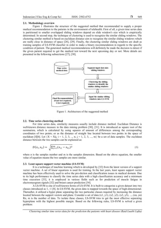Clustering similar time series data for the prediction the patients ...