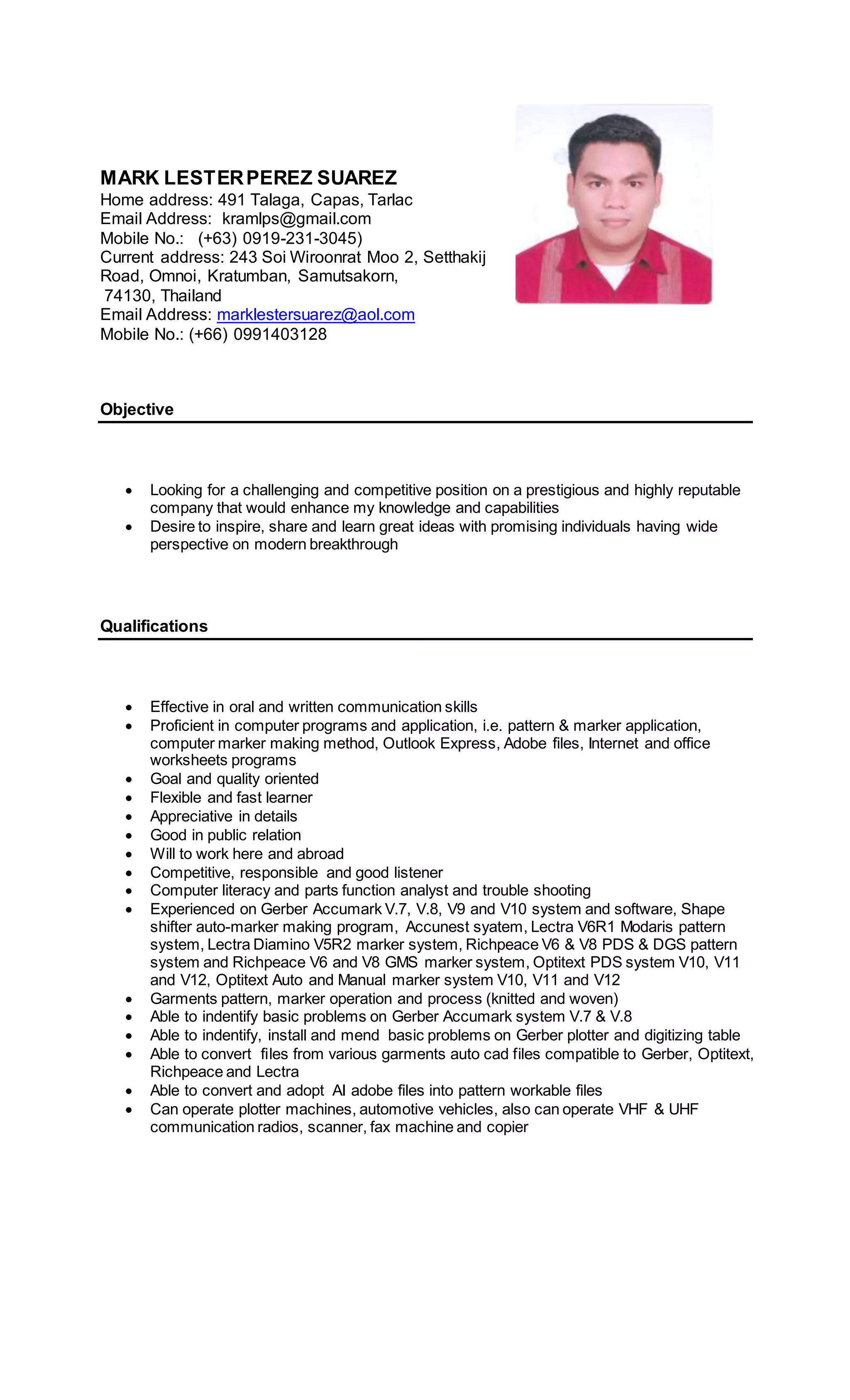 Mark Lester P. Suarez | DOCX