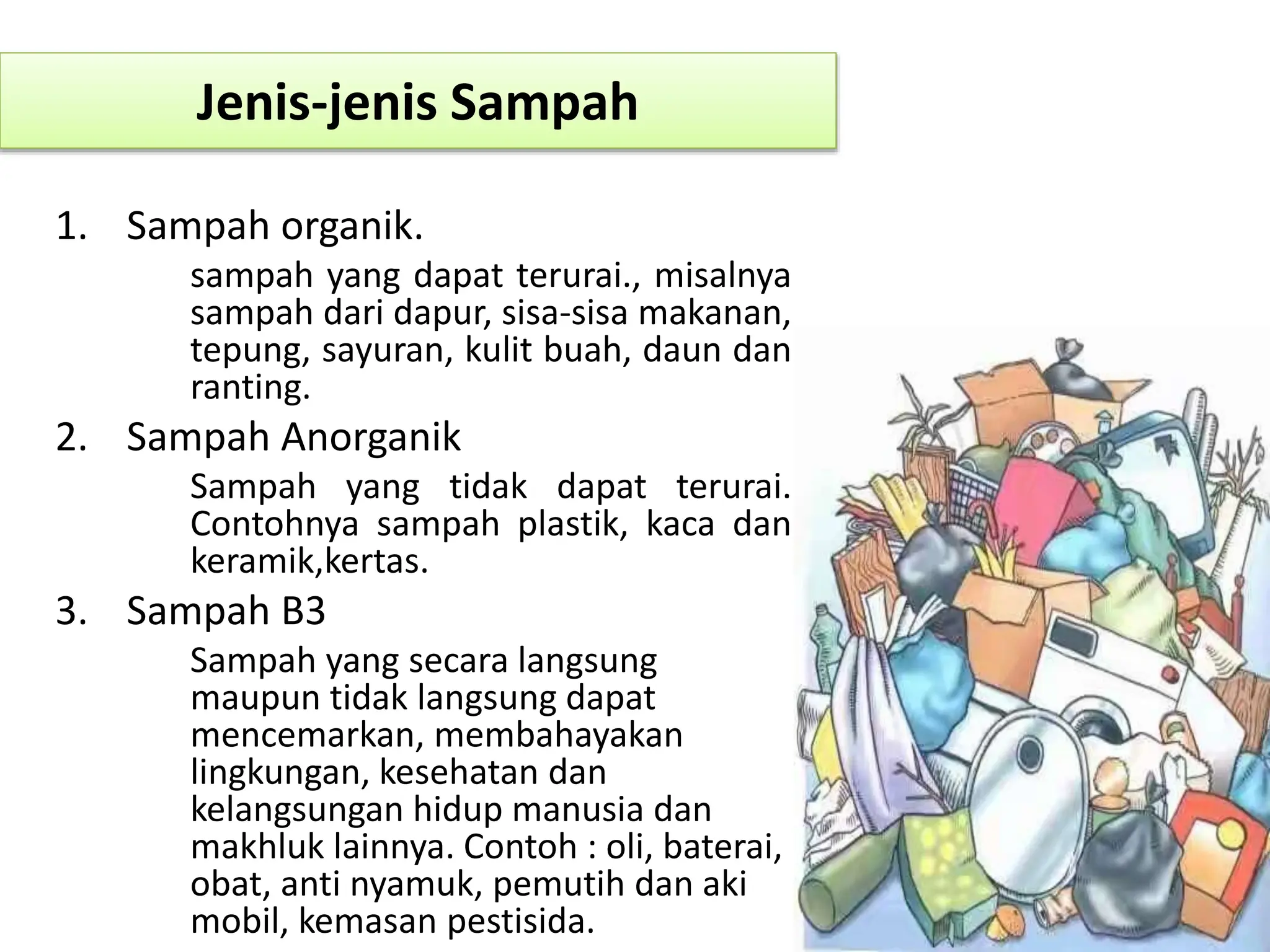 PENYULUHAN SAMPAH YANG BENAR PRILAKU MEMBUANG SAMPAH YANG BENAR | PPTX