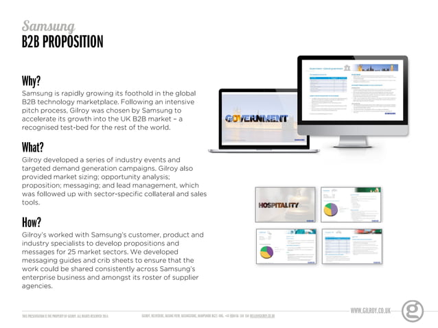 Samsung - B2B propositions | PDF