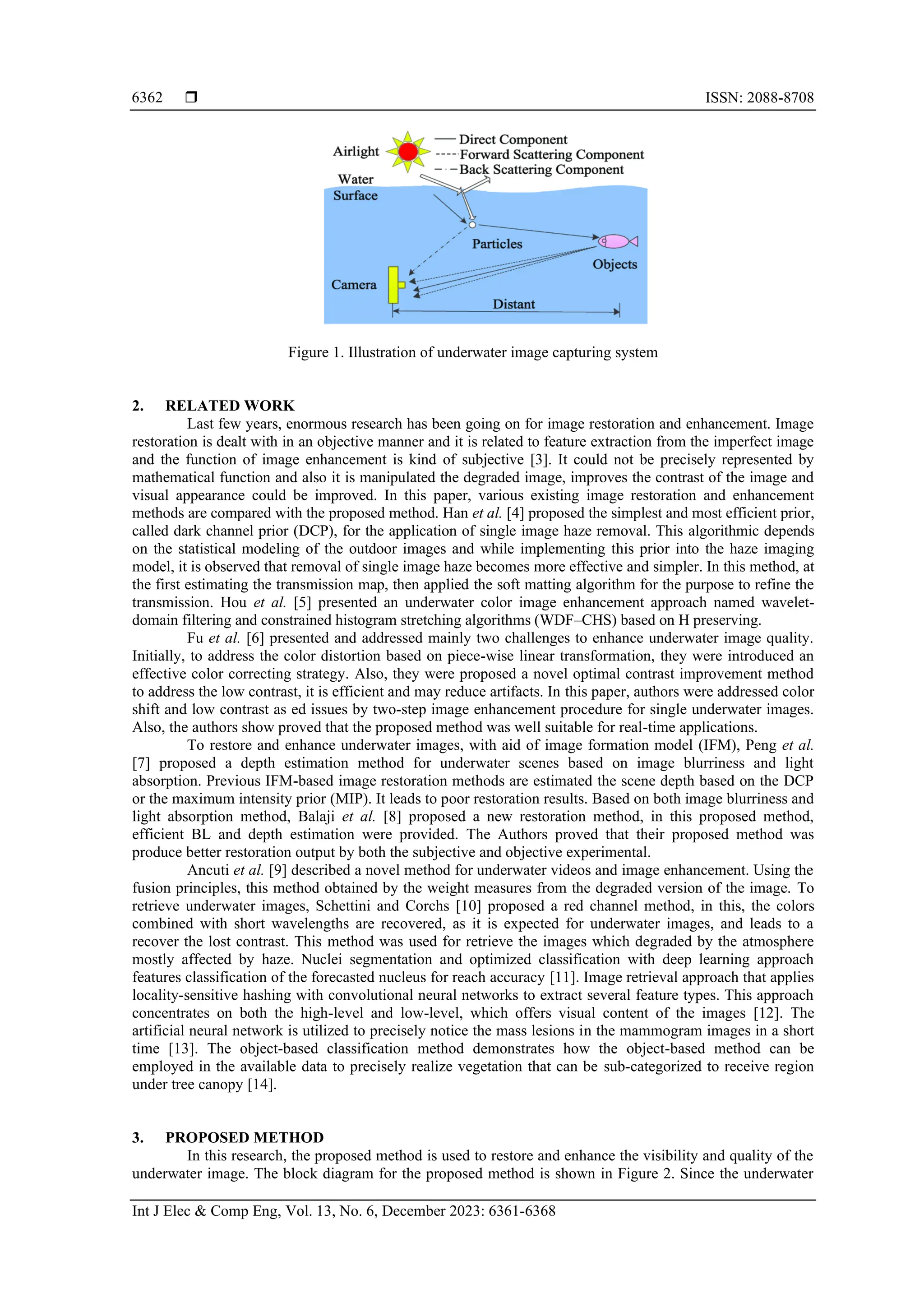 An underwater image enhancement by reducing speckle noise using ...