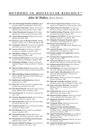 Plant Cell Culture Protocols 1st Edition Victor M. Loyola-Vargas | PDF