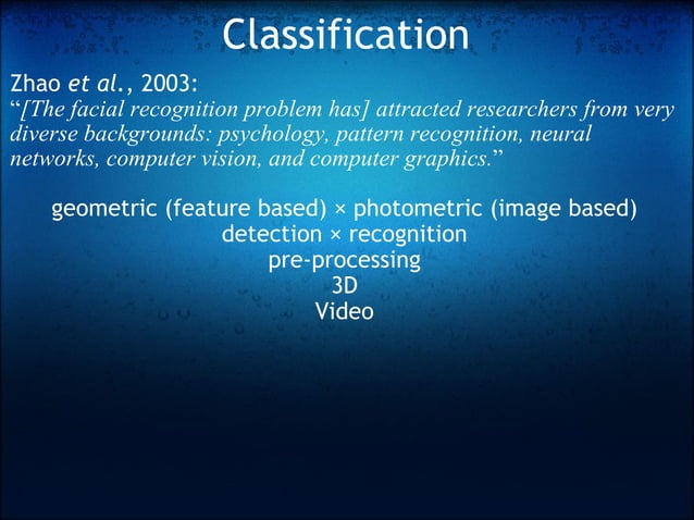 Automated Face Detection And Recognition Ppt