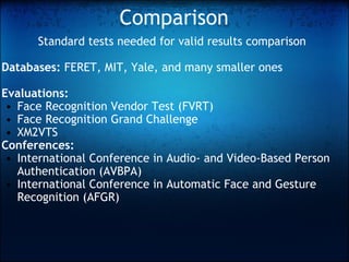 Automated Face Detection and Recognition | PPT