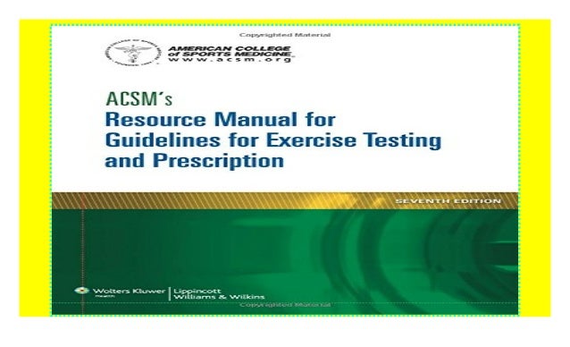 acsm exercise at home