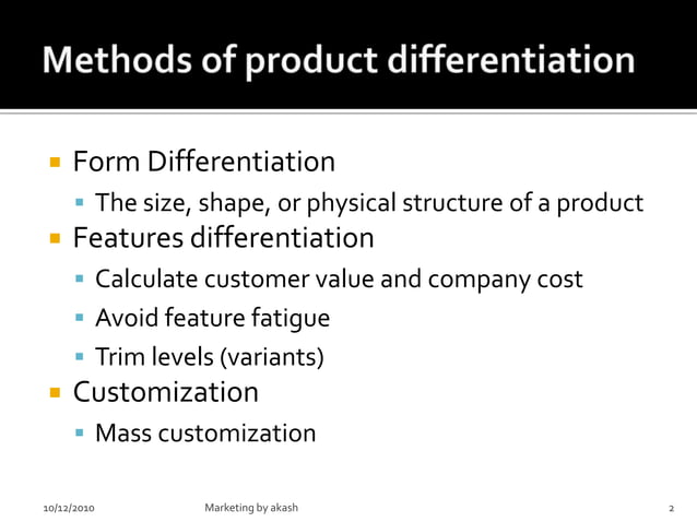 product mix chart | PPTX