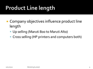 product mix chart | PPTX