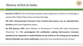 Environmental impact assessment in oil & gas industry | PPT