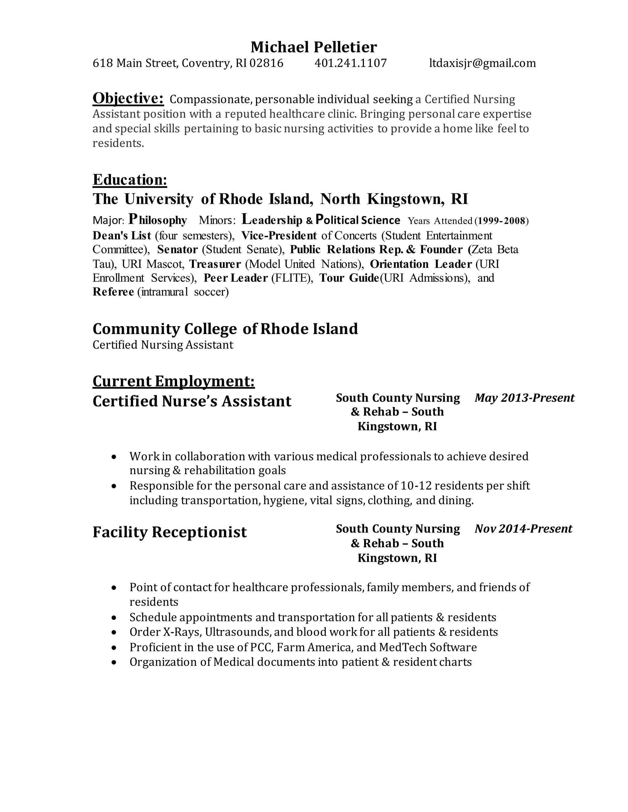 mike's resume | PDF