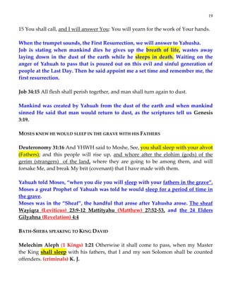 Where are the dead? | PDF | Judaism | Religion & Spirituality