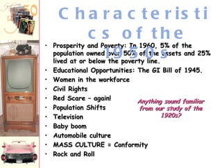 1950s America | PPT