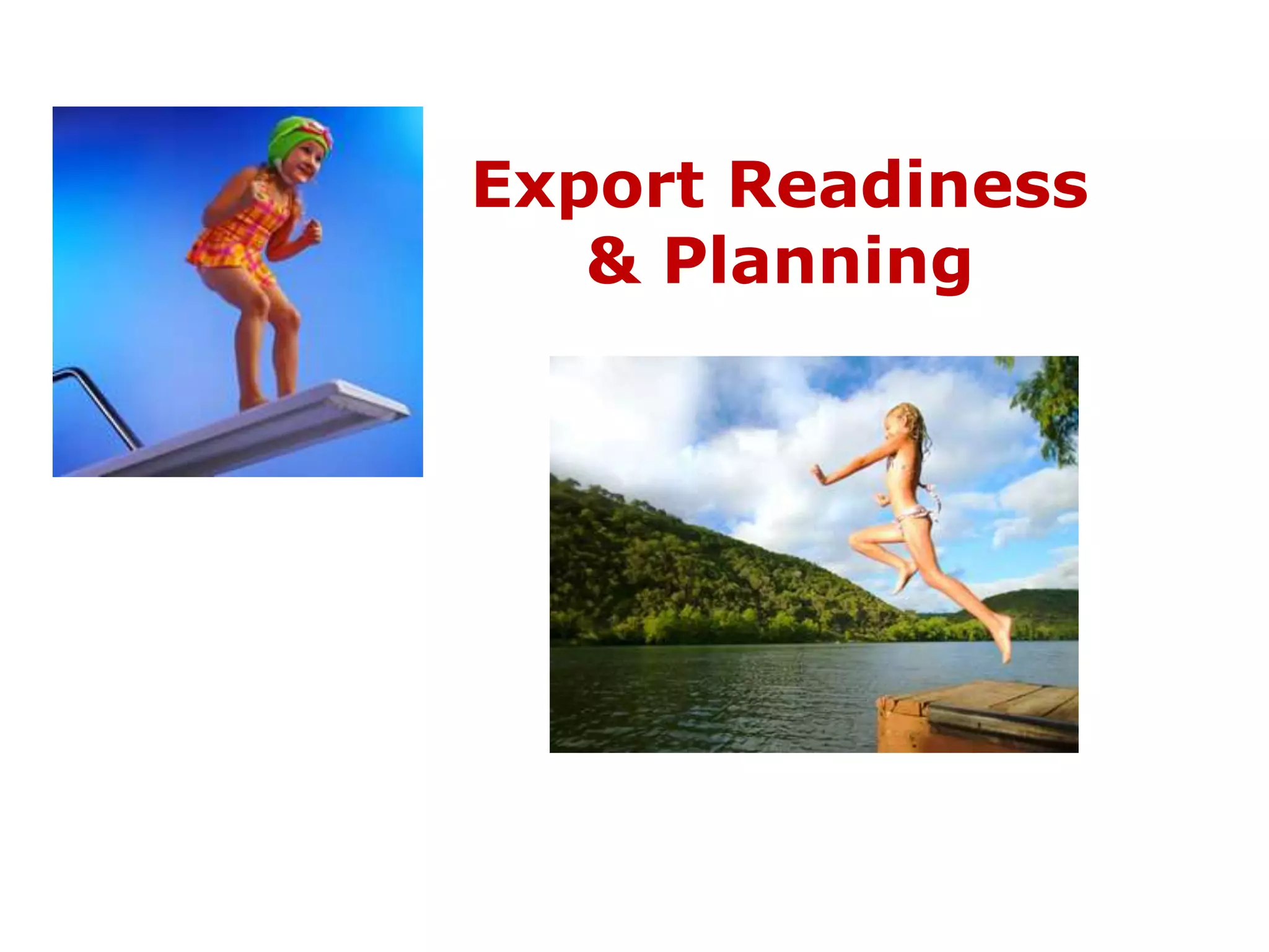 Export Readiness & Planning | PPTX