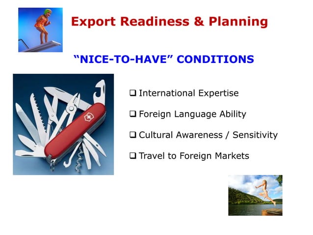 Export Readiness & Planning | PPTX