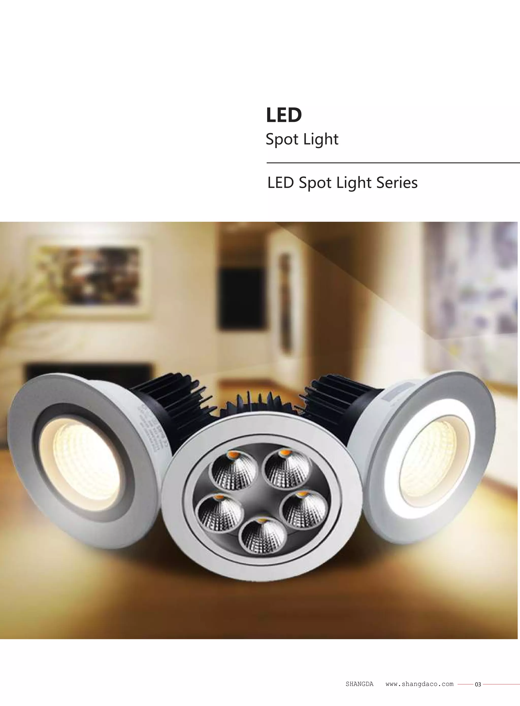 SHANGDA 2016-2017 LED LUMINAIRES NEW CATALOGUE | PDF