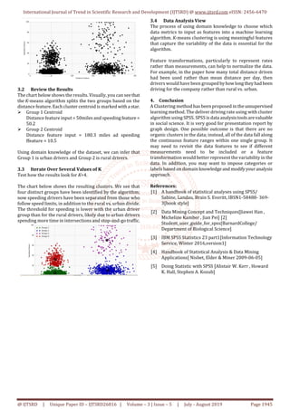 Delivery Feet Data using K Mean Clustering with Applied SPSS | PDF