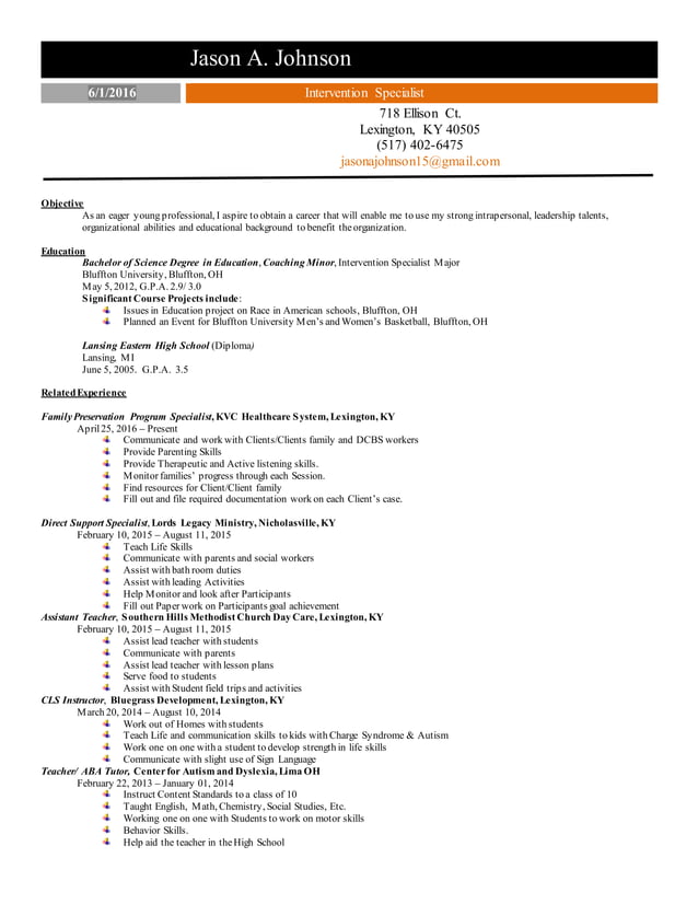 J.Johnson Resume | PDF