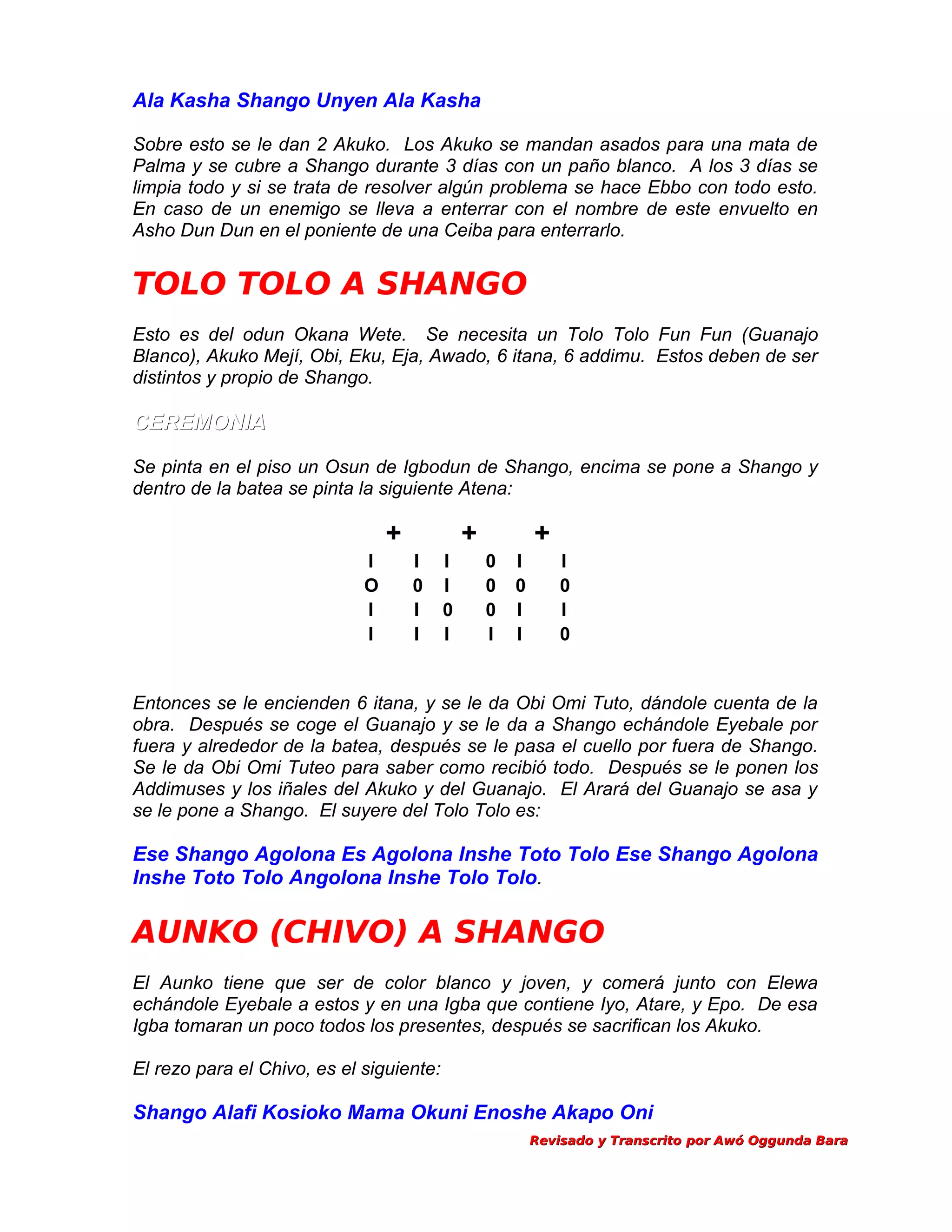 tratado-de shango | PDF