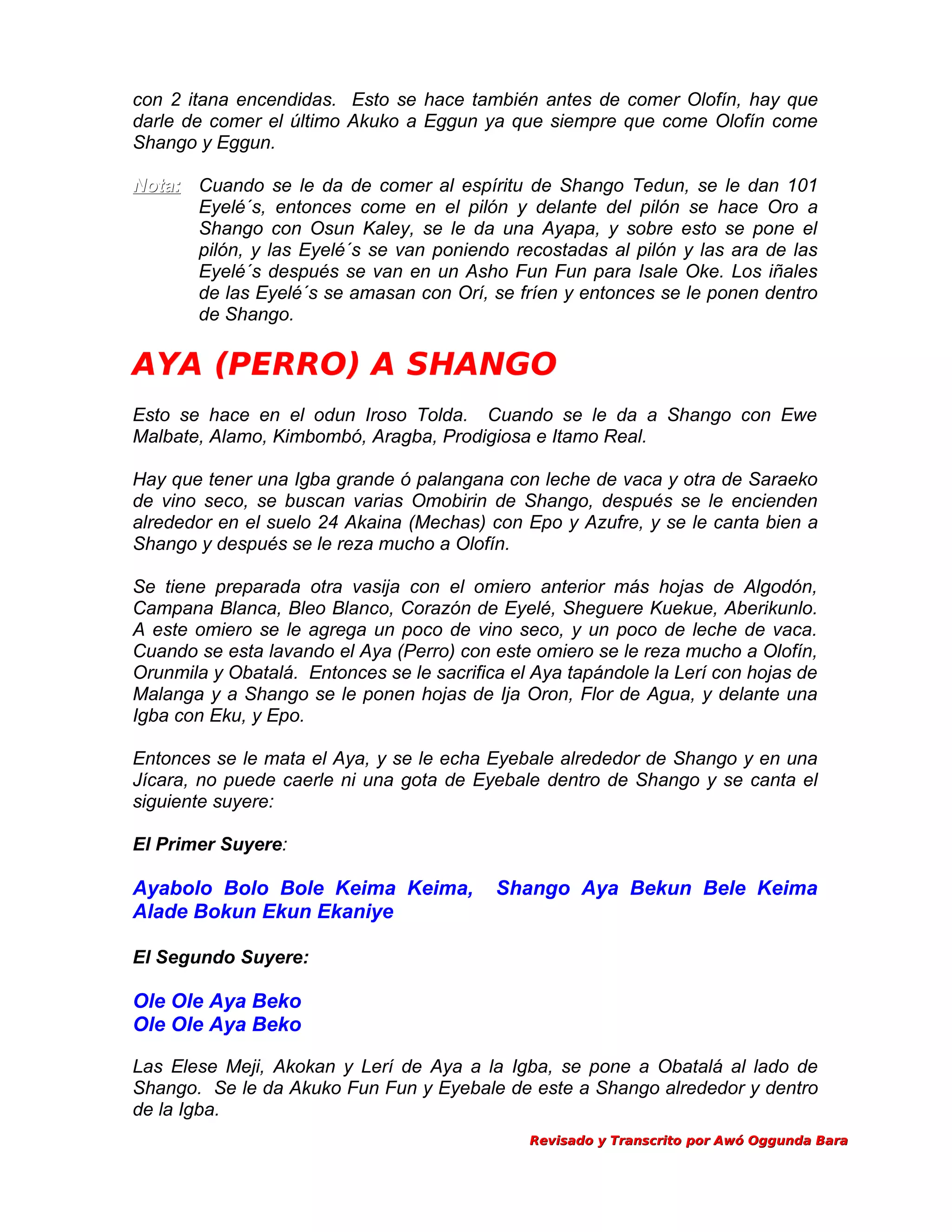 tratado-de shango | PDF