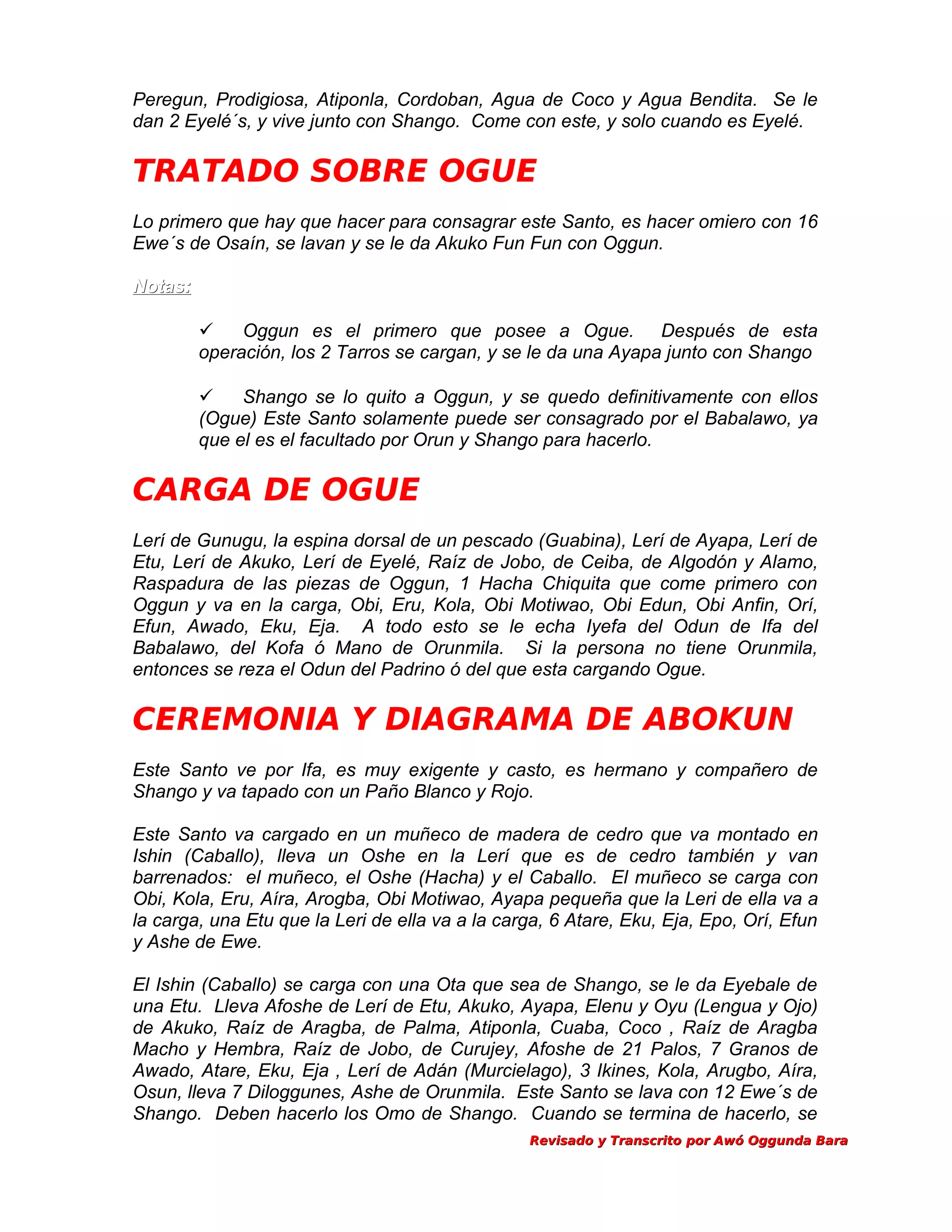 tratado-de shango | PDF