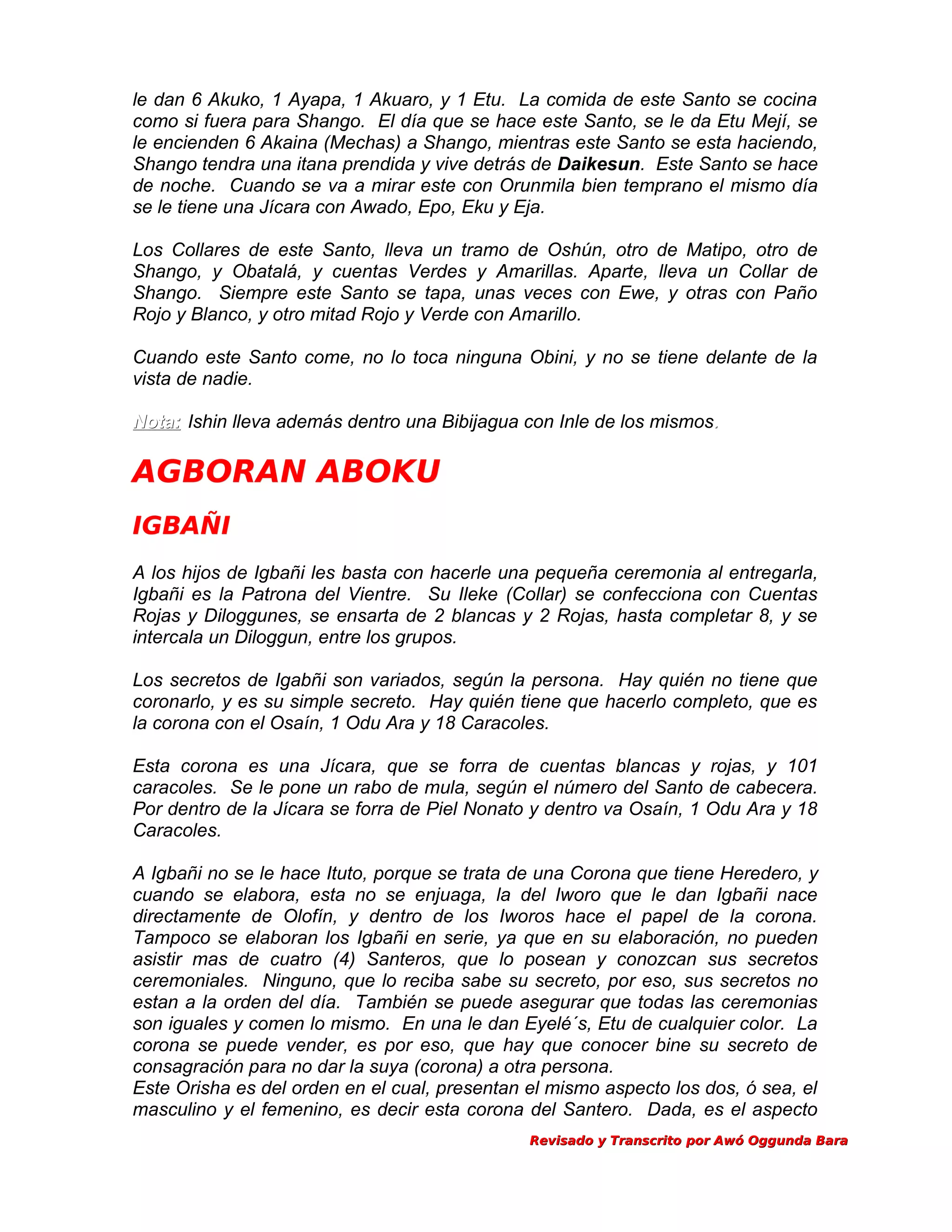 tratado-de shango | PDF