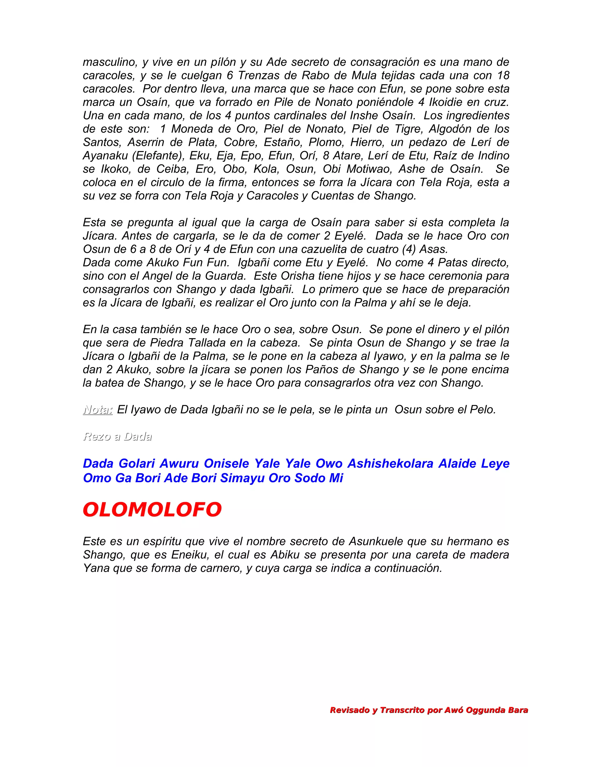 tratado-de shango | PDF