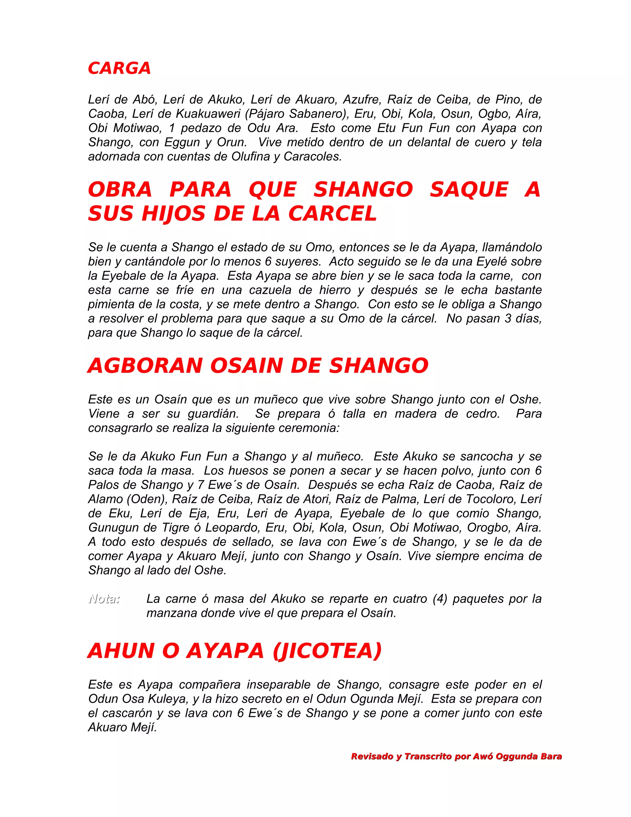 tratado-de shango | PDF