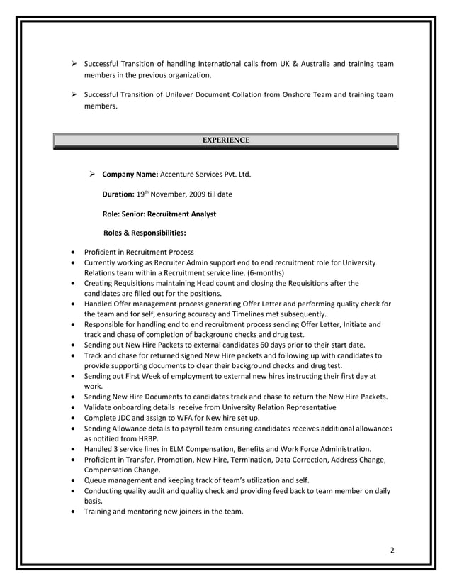 Manoj Kumar_Resume | PDF