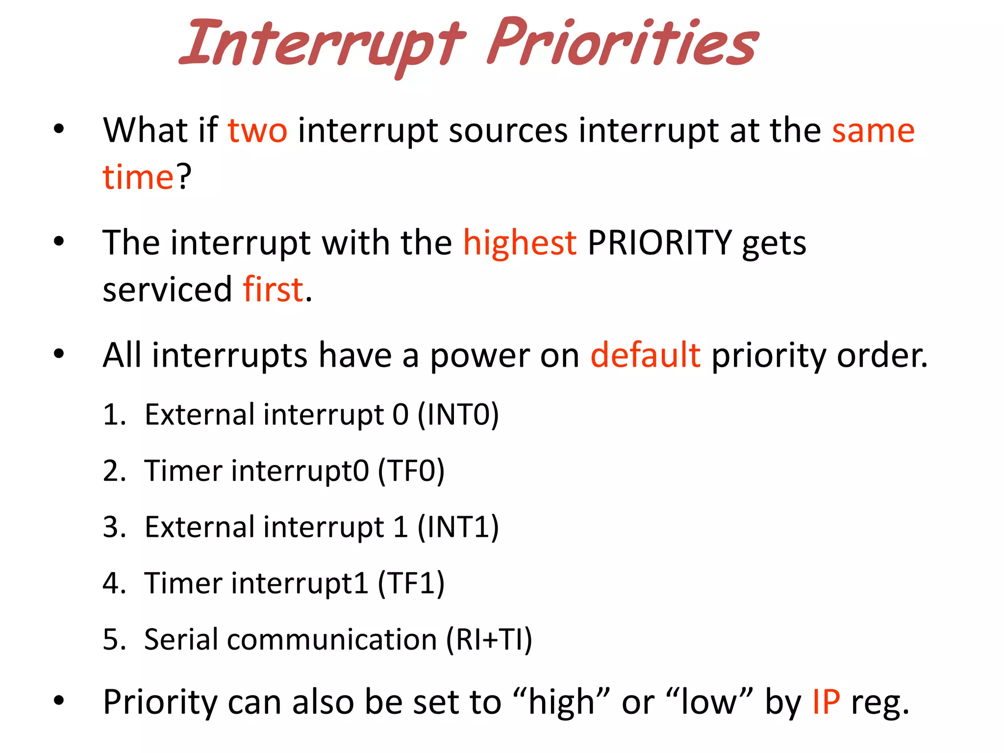 37471656 interrupts | PPTX
