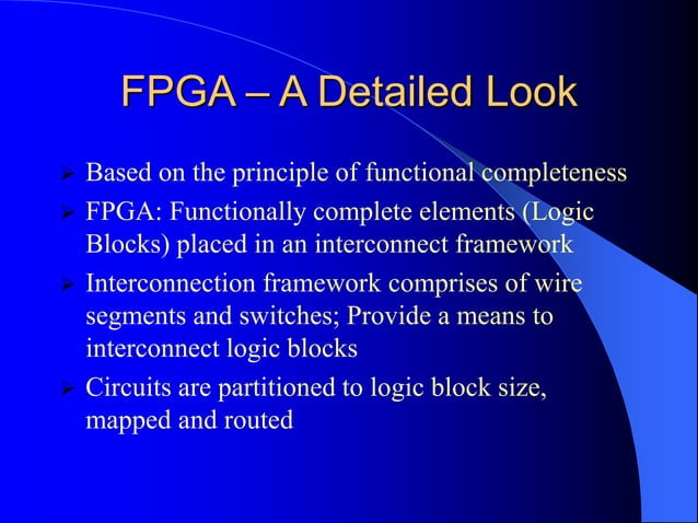FPGA architecture.ppt