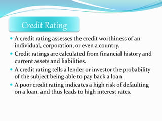 37482470 credit-rating-ppt | PPTX