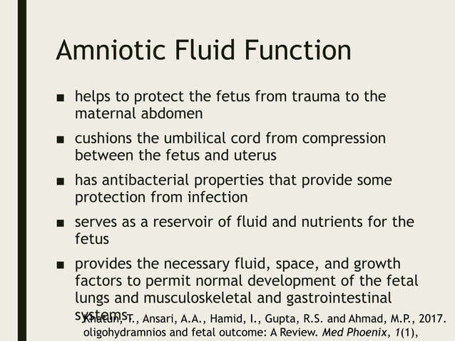 375171980-Amnio-Infusion.pptx | Pregnancy | Reproductive Health